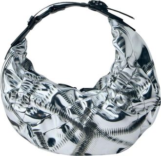 Innerraum unisex, Sacs, Gris, Taille: ONE Size Object HM2 Small Crunch Half Moon Bag