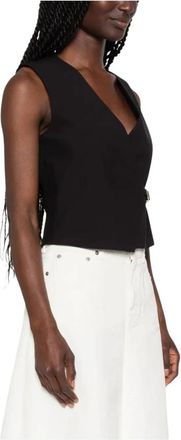 Pantaloni Torino Femme, Vestes, Noir, Taille: 38 FR Vestes