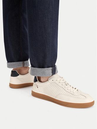 Tommy Hilfiger Sneakers Lo Lux Cut Out FM0FM05926 Creme