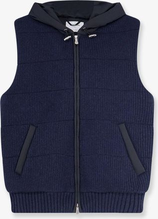 Gran Sasso Sleeveless virgin wool jacket - GRAN SASSO - gender_Man