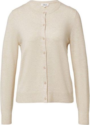 s.Oliver Cardigan Strickjacke Feinstrickcardigan aus Viskosemix