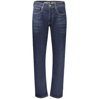 North Sails Blu Cotton Jeans - - Jeans - Herren - Blau - W33