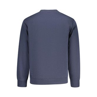 Timberland Logo-Embroidered Cotton Sweatshirt - Blue