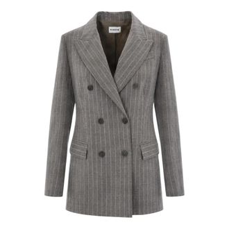 P.A.R.O.S.H. Giacca - - Jackets - Damen - Grau - M