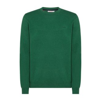 Sun 68 Smaragdgr&uuml;nes Hemd - - Knitwear - Herren - Gr&uuml;n - L