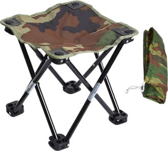 Generic Klapphocker - einziehbarer Stuhl f&uuml;r Wandern, faltbar, tragbar, f&uuml;r Angeln, Camping, Wandern, Reisen, Picknick im Freien