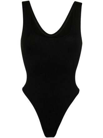 &Eacute;terne &Auml;rmelloser Body - Schwarz