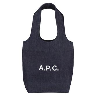 A.P.C. A.p.c., Femme, Sacs, Bleu, Taille: ONE Size Tote Ninon Small