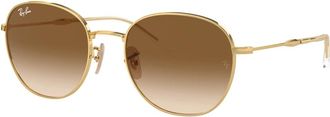 Ray-Ban unisex, Accessoires, Jaune, Taille: 55 MM Rb3809 Phantos Lunettes de soleil