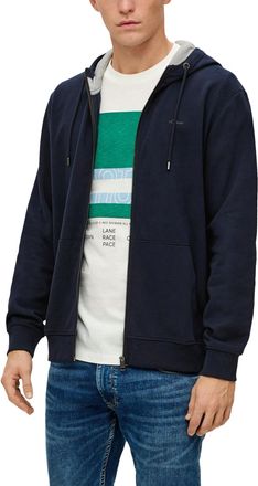 s.Oliver Herren 2142043 Sweatshirt, 5978 blau, XL