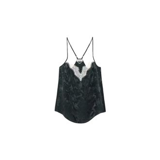 Zadig&Voltaire Caraco Cespa - Femme - Tops - Noir - Taille: 38 FR