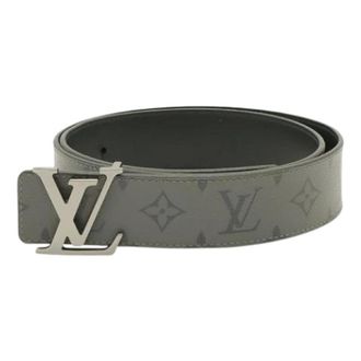 Louis Vuitton Pre-owned Monogram Eclipse Belt - - Pre-owned - Herren - Grau - ONE SIZE