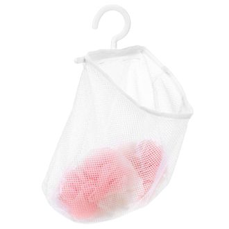 Happyyami OFFIGAM H&auml;ngende Netz Aufbewahrungstasche 347X276cm aus Mesh Vielseitige W&auml;scheklammertasche f&uuml;r Zuhause und Bad Faltbare Aufbewahrungstasche f&uuml;r Unte
