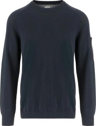 C.P. Company pull &agrave; poche sur la manche - Gris