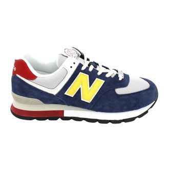 New Balance Homme, Chaussures, Multicolore, Taille: 42 EU Chaussures en Daim Lacets Semelle en Caoutchouc