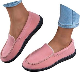 Generic Loafer Chaussures de sport l&eacute;g&egrave;res sans lacets pour femme - Chaussures de sport confortables - Chaussures de sport respirantes - Chaussures de danse &agrave;