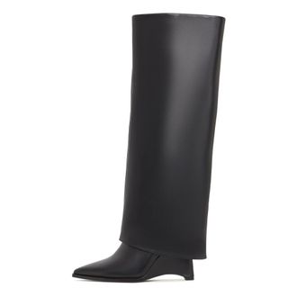 Cesare Gaspari &Uuml;ber dem Knie-Hohen Stiefel Milady - Schwarz - - Shoes - Damen - Schwarzk - 36 EU