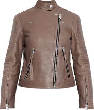 AllSaints Femme, Vestes, Brun, Taille: 40 FR Raul Jacket