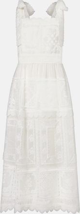 Zimmermann Midikleid Aster mit Spitze