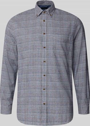 Christian Berg Regular Fit Freizeithemd mit Button-Down-Kragen