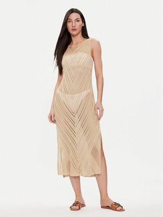 Selmark Strandkleid BC078 Beige Regular Fit