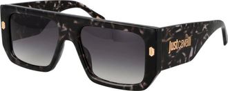 Just Cavalli unisex, Accessoires, Noir, Taille: ONE Size Lunettes de soleil en ac&eacute;tate de cellulose
