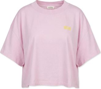 American Vintage Femme, Tops, Rose, Taille: 40/42 FR Gixy Oversize T-Shirt