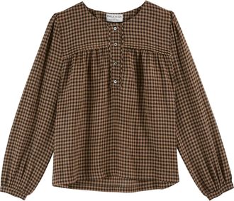 Emile Et Ida Blouse Constance Vichy Emile et Ida