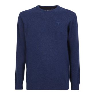Barbour Rundhals-Pullover - - Knitwear - Herren - Blau - XL
