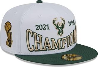 New Era 59Fifty Fitted Cap - NBA Champions Milwaukee Bucks