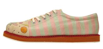 Dogo Damen Brokes Oxford-Wohnung, Multicolore, 37 EU