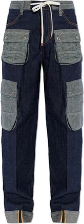 Dsquared2 Femme, Jeans, Bleu, Taille: 40 FR Cargo Jeans
