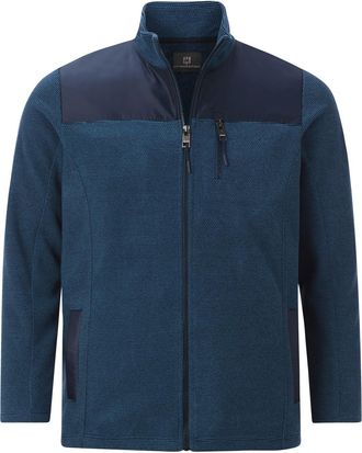 Jan Vanderstorm Herren Fleecejacke Jorvik blau, 72/74
