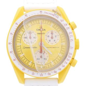 Omega Pre-owned Speedmaster So33J100 Armbanduhr - - Pre-owned - Herren - Wei&szlig; - ONE SIZE
