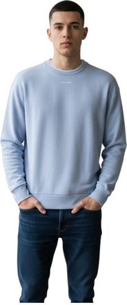 Calvin Klein Herren, Sweatshirts & Hoodies, Blau, 2XLGr&ouml;&szlig;e