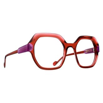 Caroline Abram unisex, Accessoires, Rouge, Taille: 50 MM Rebecca Monture Optique