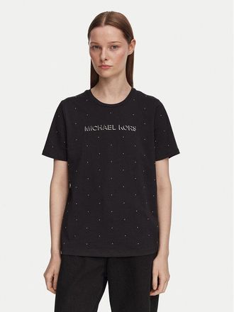 Michael Kors T-Shirt MT6524Y97J Schwarz Regular Fit