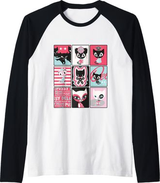 Pussy Deluxe 9 Tiles Cats Raglan