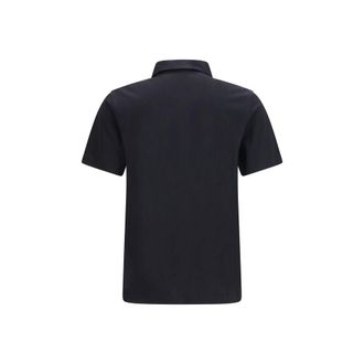Burberry Mens Blue Cotton Polo Shirt