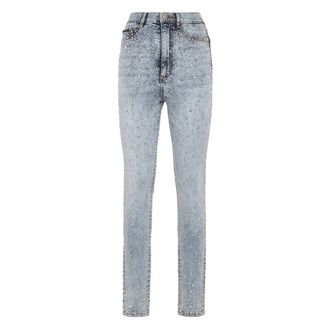 Philipp Plein Super High Waist Jegging - - Jeans - Damen - Blau - W25