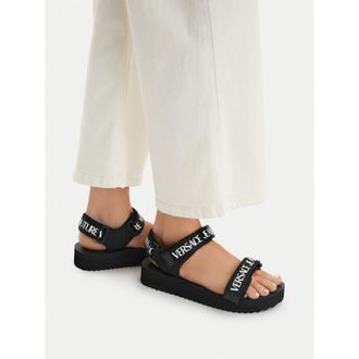 Versace Jeans Couture Sandalen Versace Jeans Couture 80VA3SX4 ZS630 Schwarz