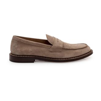 Doucal's Klassische Penny Loafer - - Shoes - Herren - Beige - 43 EU
