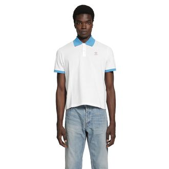 Versace Embroidered Cotton Piqu&eacute; Polo