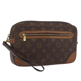 Louis Vuitton Pre-owned Monogram Clutch Bag - - Pre-owned - Herren - Braun - ONE SIZE