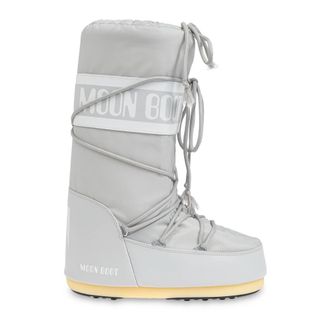 Moon Boot Icon Nylon Schneestiefel - - Shoes - Damen - Grau - 40 EU