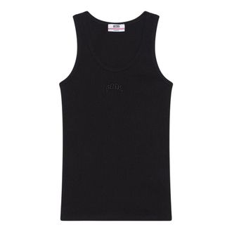 GCDS Logo Lounge Tank - - Tops - Damen - Schwarzk - XS