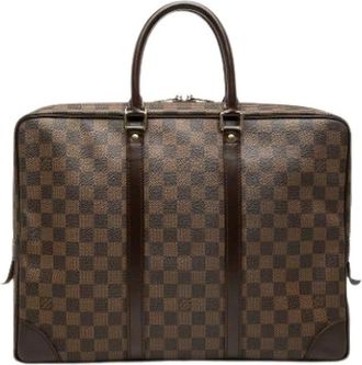 Louis Vuitton unisex, Pre-owned, Brun, Taille: ONE Size Pre-owned Porte Documents Voyage