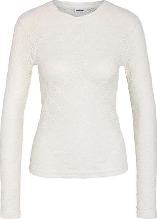 Noisy May Nmjudith L/S Lace Top Noos