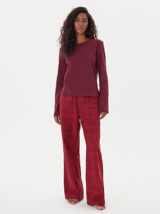 Calvin Klein Underwear Pyjama LV00QS7579 Rot Regular Fit