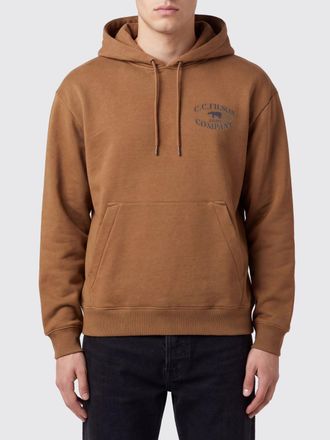 Filson Baumwoll-Hoodie mit Kontrastlogo und K&auml;ngurutasche